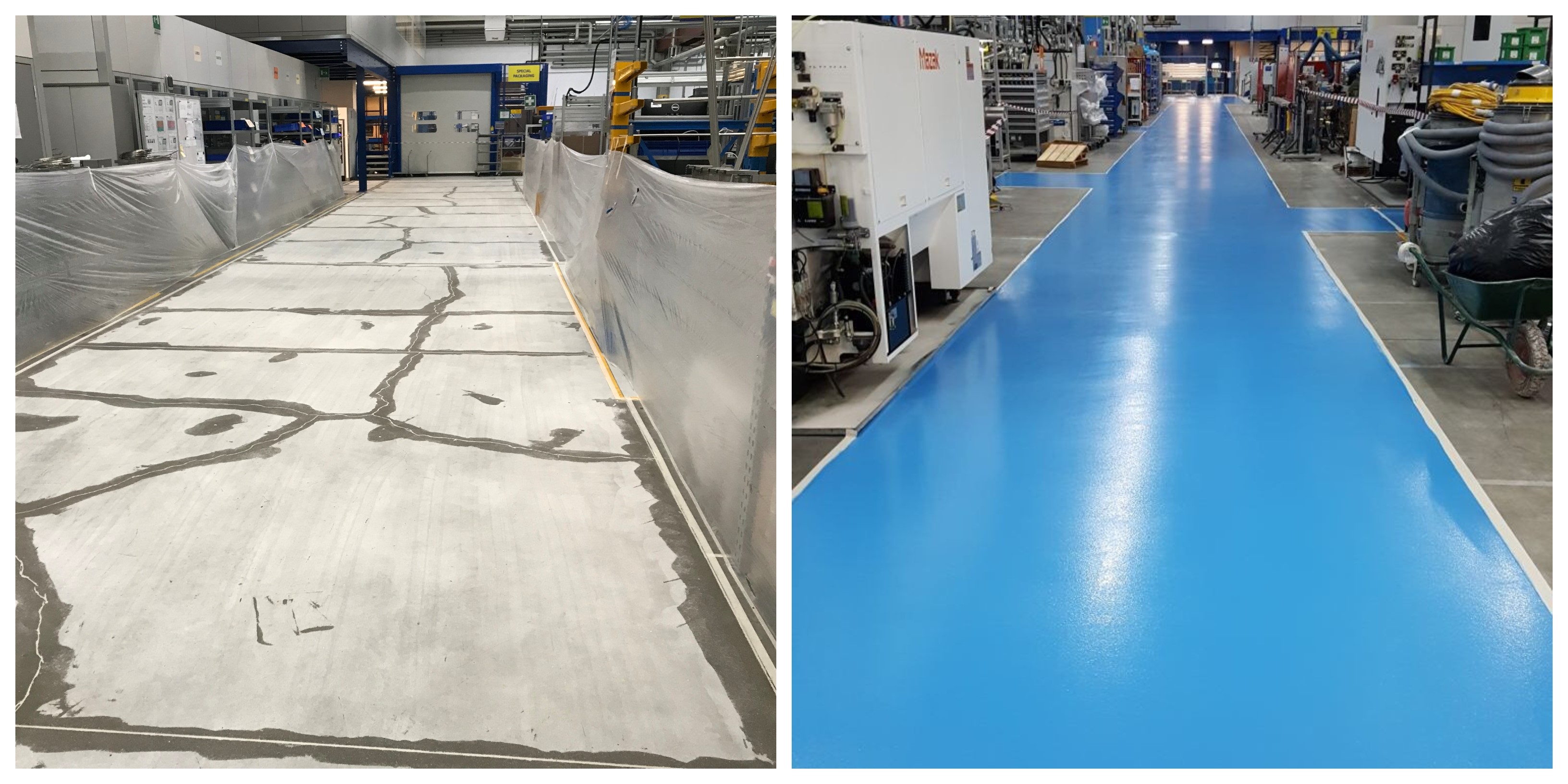 Si può applicare un Pavimento in Resina sopra a piastrelle o calcestruzzo?